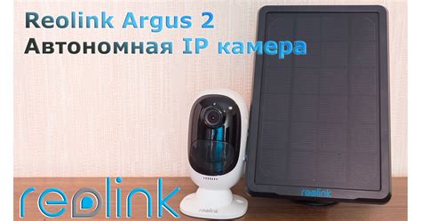 Reolink Argus 2: автономная IP-камера с аккумулятором и возможностью ...