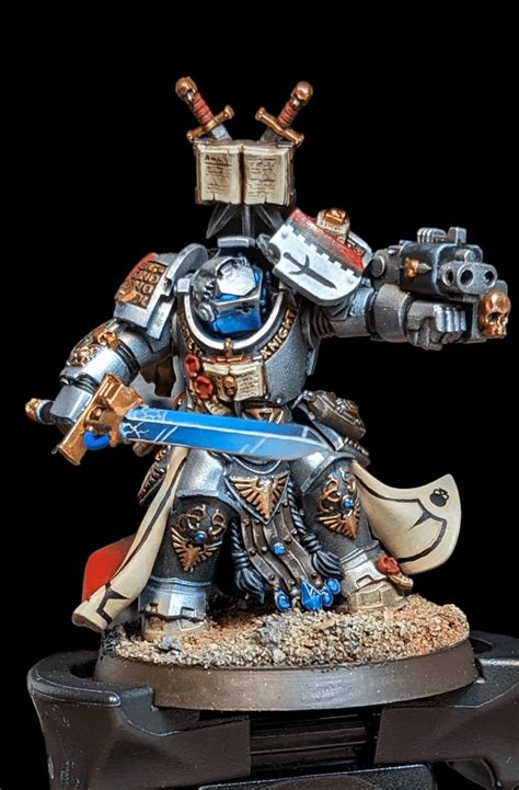 Brother Captain Kitbash Finished R Grey Knights