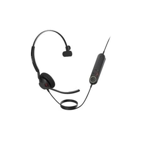 Jabra Engage Mono Headset On Ear Wired Usb C Noise Isolating Optimized For Uc