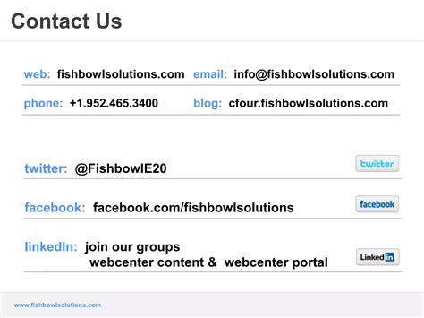 A Framework Approach To Building An Oracle Webcenter Intranet Extranet Or Portal Pptx