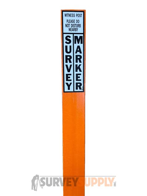 Carsonite 6 Fiberglass Marker Post Boundary Stake