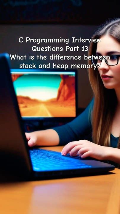 C Programming Interview Questions Part 13 What Is The Difference Between Stack And Heap Memory