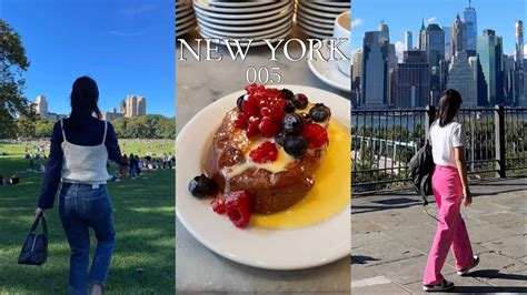 뉴욕 브이로그 005 분명 여름이었는데 겨울이 된 뉴욕 뉴욕 카페 추천 스포티앤리치 쇼츠 언박싱 데일리룩 문달 타낫 포니테일 Youtube