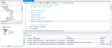 Sql Dataanalytics Databasemanagement Datascience Mysql