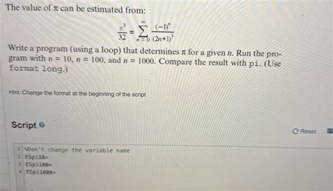 Solved The Value Of Can Be Estimated From Chegg