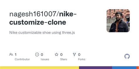 Github Nagesh161007nike Customize Clone Nike Customizable Shoe Using Threejs