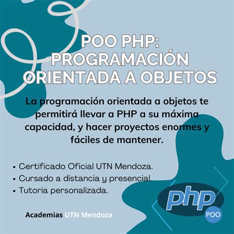 POO PHP Academias UTN Mendoza