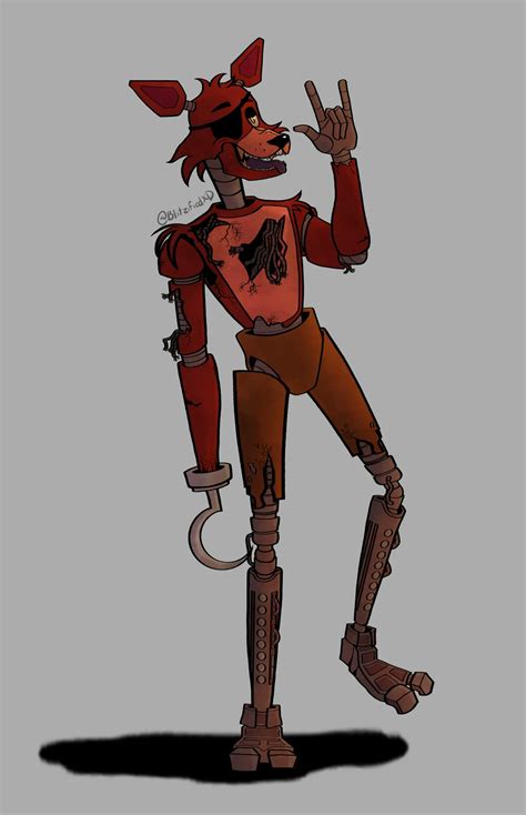 Fnaf Foxy Drawing