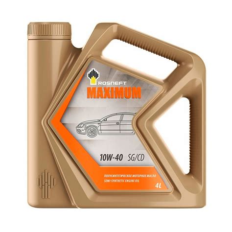 Купить Масло моторное Rosneft Magnum Maxtec 5W-40, API CF/SL ...