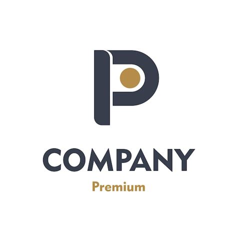 Premium Vector Simple Initial Letter P Logo