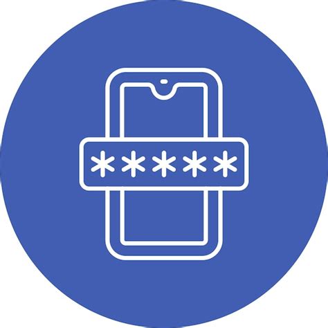 Password Icon Premium Vector