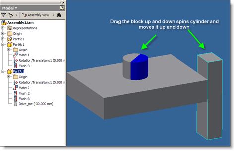 Solved Motion Constraints Turning A Screw In A Hole Autodesk