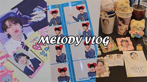 멜로디 브이로그 삶은난제였으나은광생일은축제라 서은광 생일카페 포토이즘 비투비 컵홀더 스크랩 Happy