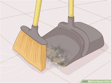 How To Sweep A Floor 9 Steps With Pictures Wikihow