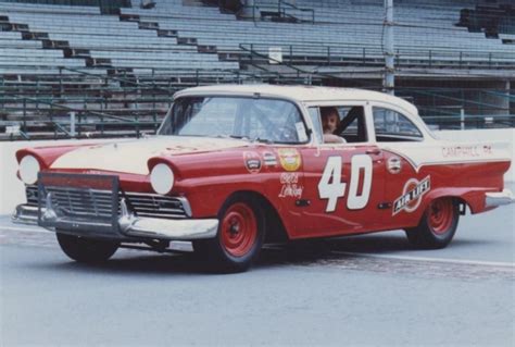 Nascar History 1957 Ford Fairlane Bring A Trailer