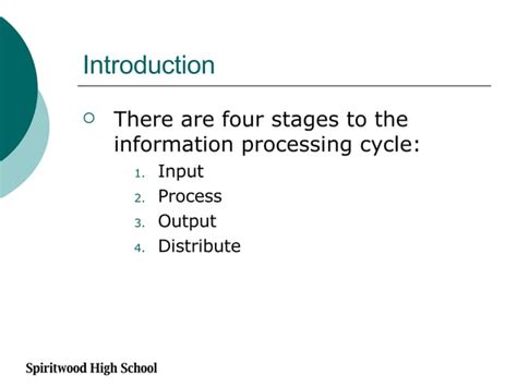 01 Information Processing Cycle Ppt Computing Technology And Computing