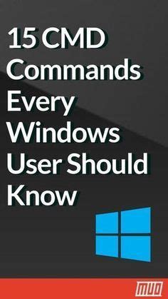 20 Windows Command Prompt (CMD) Commands You Must Know | Computer troubleshooting, Life hacks ...