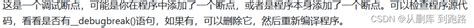 c 已在 cplus exe 中执行断点指令 debugbreak 语句或类似调用 。 已执行断点指令 csdn博客