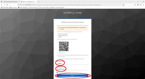 23 Keycloak Example Com Johndoe Mfa Setup Fedora Magazine