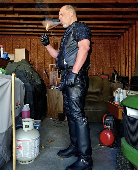 Leather Cigar Man On Tumblr