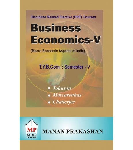 Business Economics V Tybcom Sem 5 Manan Prakashan Johnson Chatterjee Mascarnhas
