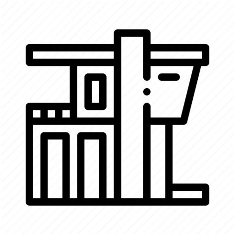 Modern House Architecture Home Building Construction Property Icon Download On Iconfinder