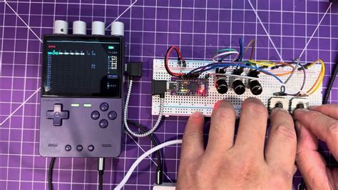 More Wacky Diy Midi Controller With M8 Headless Trimui Brick With Arduino Pro Micro Youtube