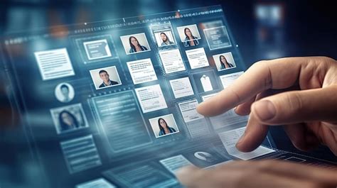 Biometric Person Artificial Intelligence Futuristic Identity Privacy