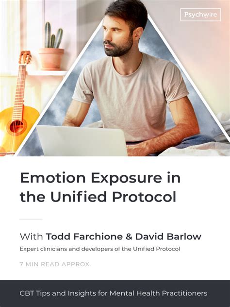 emotion exposure in the unified protocol pdf cognitive behavioral
