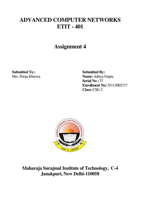 37 Aditya Gupta Acn Assignment 4 Advanced Computer Networks Etit