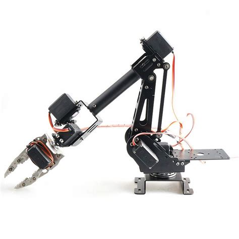 High Torque Robot Hand Robotic Claw Gripper Full Metal Wave Edge