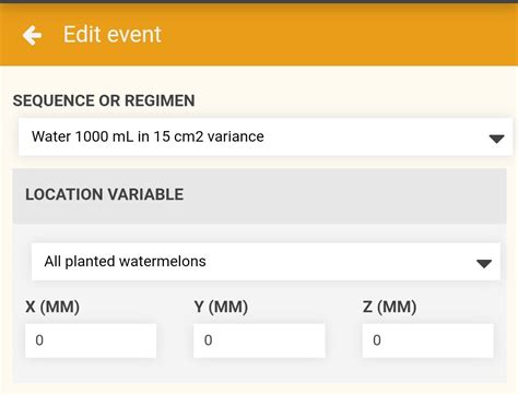 What Are The Xyz Inputs For On Location Variables Software Farmbot