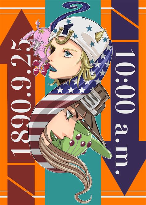 Johnny Joestar Gyro Zeppeli Tusk Tusk Act1 And Ball Breaker Jojo
