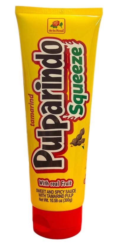 Tamarind Pulparindo Squeeze By De La Rosa 1058 Oz