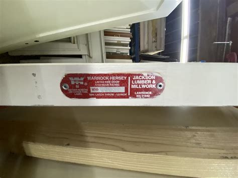Warnock Hersey Fire Door W552 — Upcycle