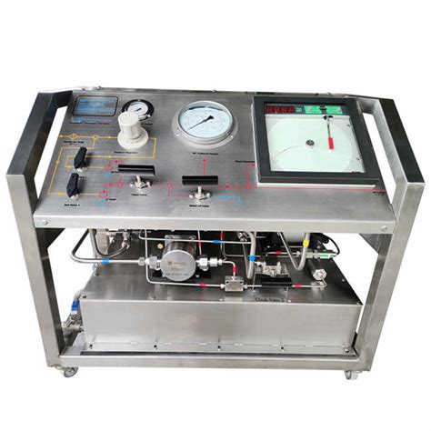 Hydrostatic Pressure Testing Equipment With Paper Chart Recorder