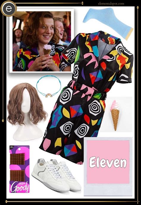 Dress Up Like Eleven Romper Look In Season 3 From Stranger Things