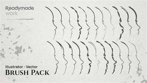 Free Illustrator Brush Set Behance