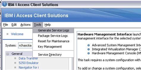 Mustgather Ibm I Access Client Solutions Acs