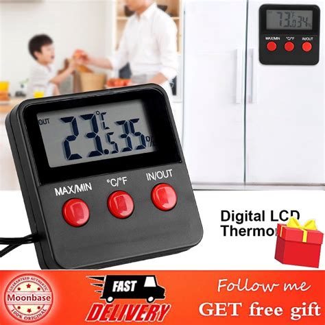 Ready Stock Digital Thermometer Hygrometer Monitor Meter Egg