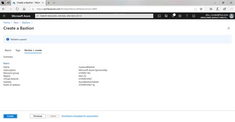 Using Azure Bastion To Connect Securely To Your Azure Vms Abou Conde
