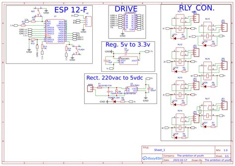 Home Automation With Esp8266 Oshwlab
