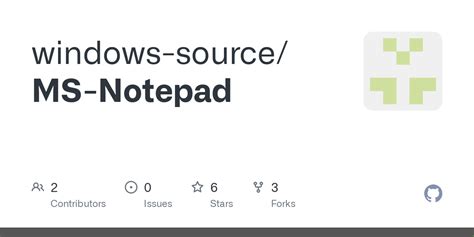 Github Windows Sourcems Notepad