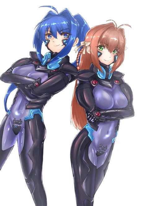 Hayase Mitsuki And Suzumiya Haruka Muv Luv And 2 More Drawn By