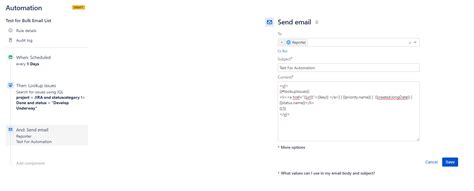 Solved I Cant Use Execute In Bulk With Jira Cloud Wha