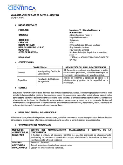 administración de base de datos ii pdf pdf servidor sql de