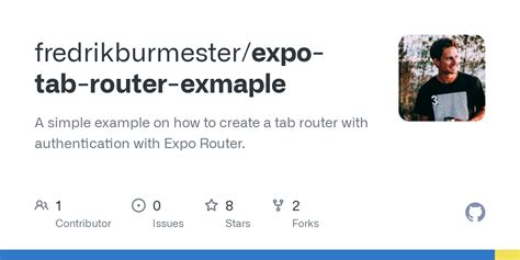 Github Fredrikburmesterexpo Tab Router Exmaple A Simple Example On