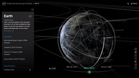 Nasas New Web Based Solar System Exploration App Vatican Observatory