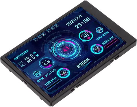Mini 3 5In Ips Usb Screen Cpu Ram Data Monitor Pc Sensor Panel Display Temperature Monitor