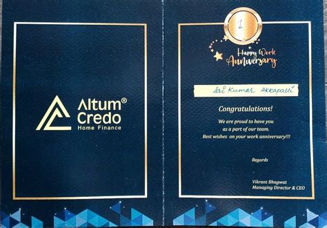 Saikumar Akkapalli On Linkedin Successfully Completed One Year